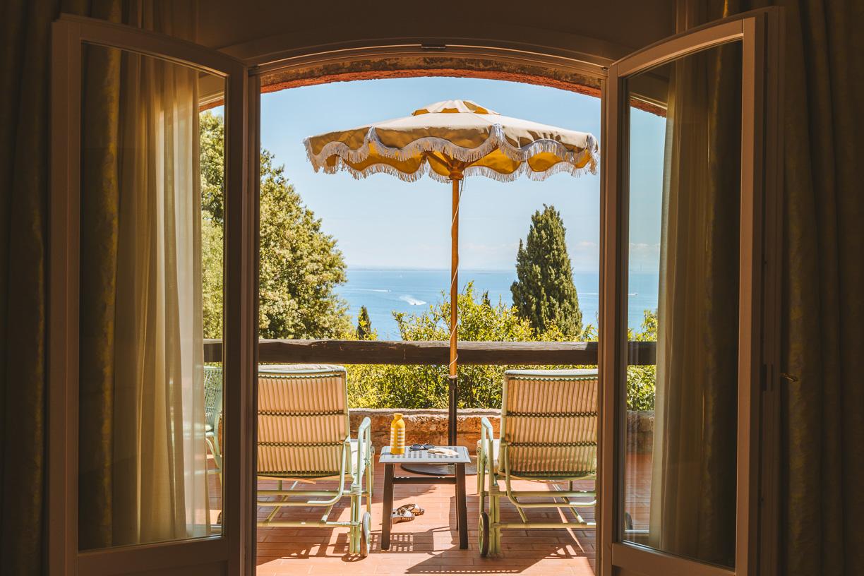 Iconic Suite sea view | Hotel Il Pellicano, Porto Ercole Tuscany